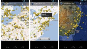 Flight Radar 24 est une application affichant en direct le trafic ...