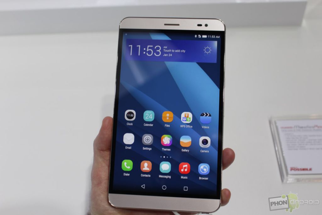 Huawei MediaPad X2, le méga-smartphone de 7 pouces avec le Kirin 930