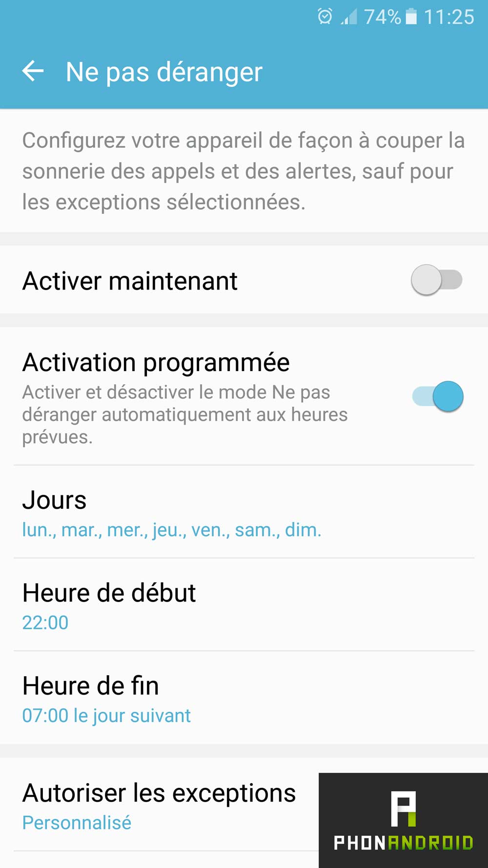 Comment ne pas être envahi par les notifications sur Android