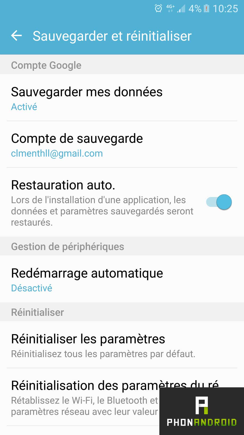 Comment sauvegarder et restaurer vos paramètres Android