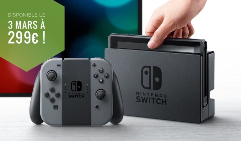 Nintendo Switch : date de sortie le 3 mars 2017 au prix de 299