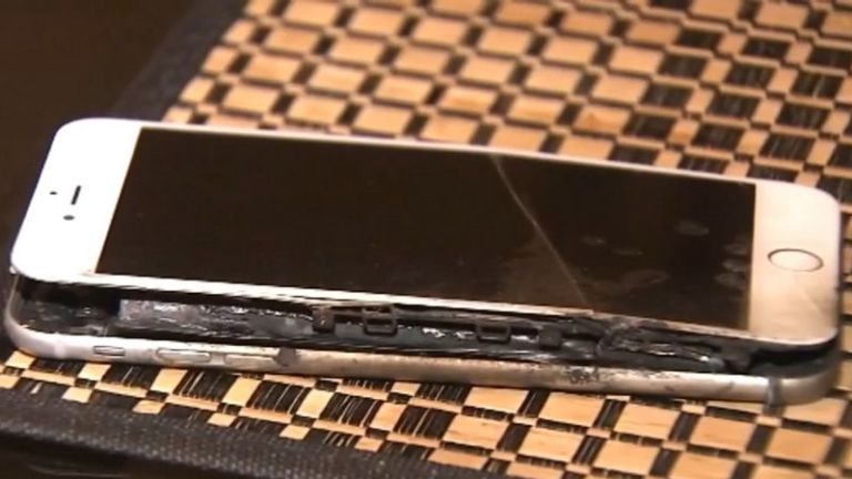 Un iPhone 6 Plus explose en plein milieu d'une boutique et sème la panique