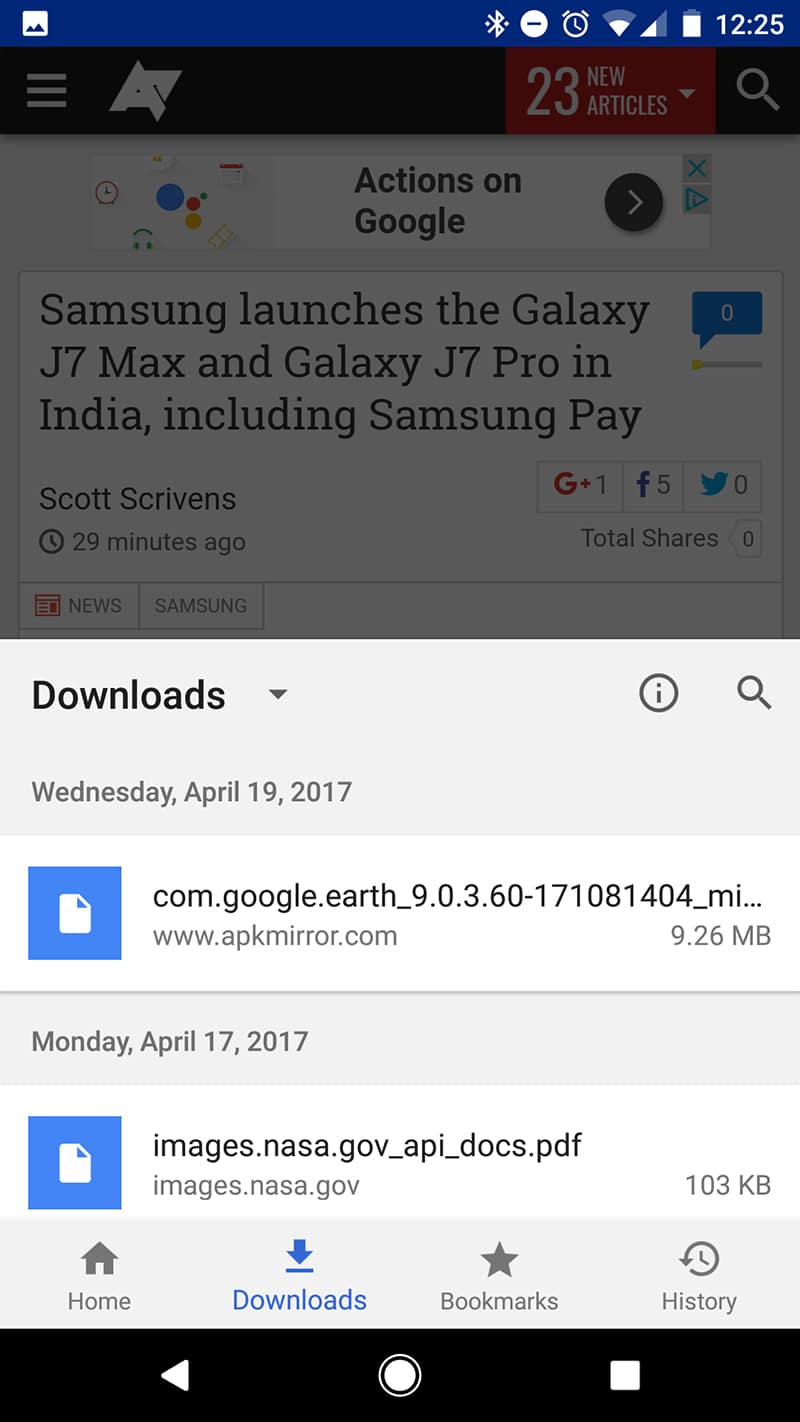 Chrome sur Android : le navigateur change d'interface et facilite l ...