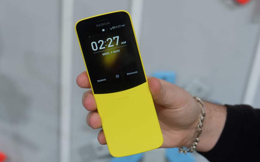 Nokia 8110 4G officiel : un anti-smartphone rétro avec Google Maps et ...