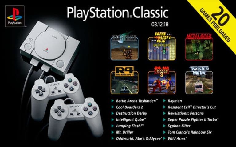 PlayStation Classic : premiers tests et avis, la réédition de la PS1 ...