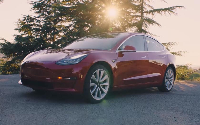 La Tesla Model 3 débarque enfin en France, c'est officiel