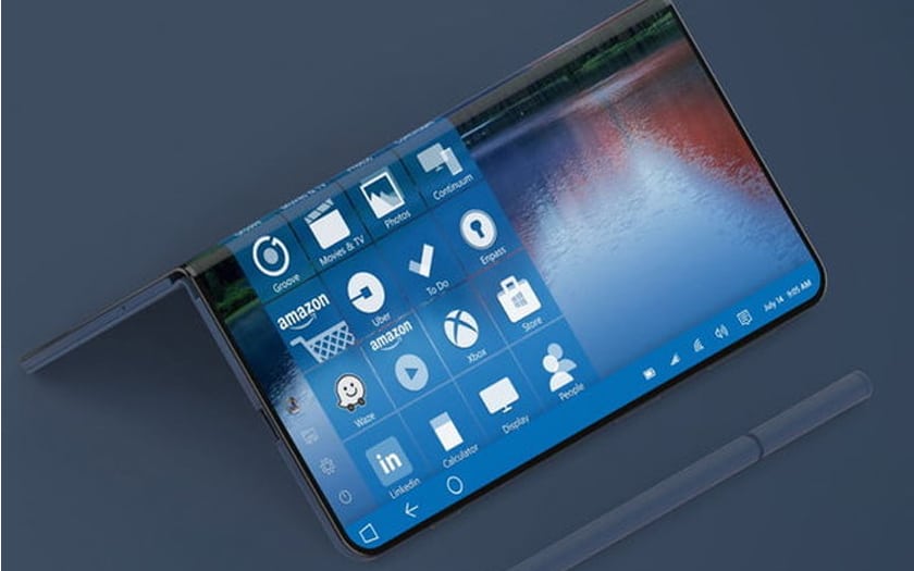 Surface Phone : un nouveau brevet confirme un smartphone pliable chez ...