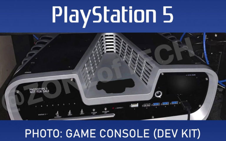 PlayStation 5 : voici la première vraie photo d'un prototype