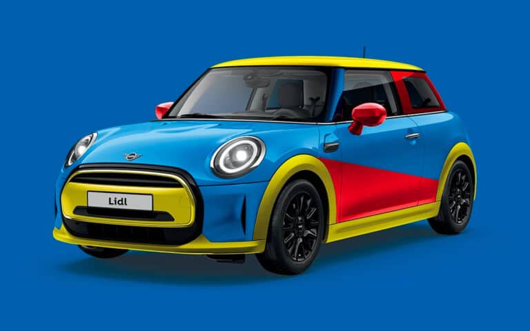 Lidl : voici la 1re voiture aux couleurs de la marque, on vous laisse ...
