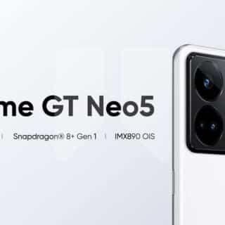 Realme lance le GT Neo 5 avec une recharge rapide 240 W et des LED à l ...