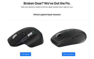 Logitech va vendre des pièces détachées pour réparer soi-même son ...